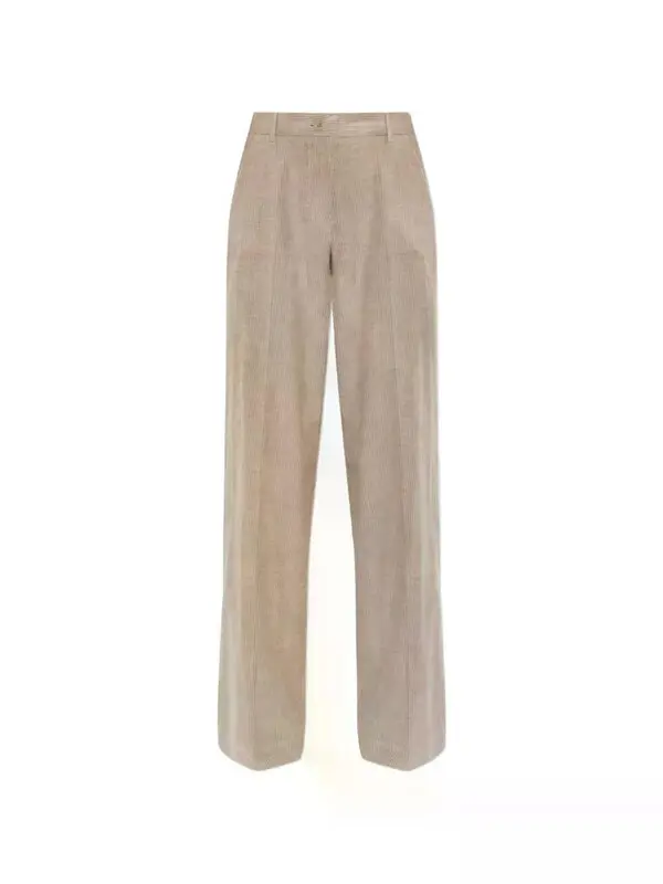 Paul & Shark Corduroy Palazzo Pants - Neutrals