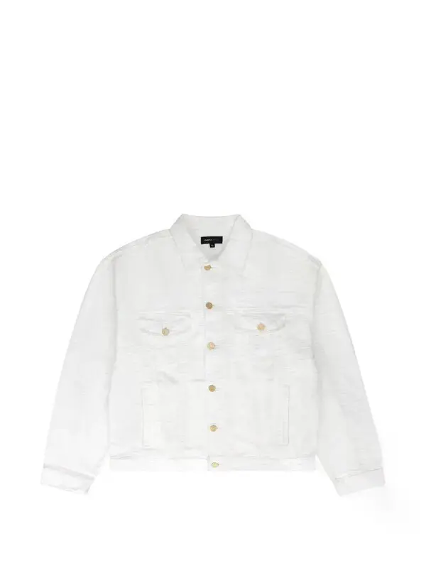 PURPLE BRAND Jacquard Denim Jacket