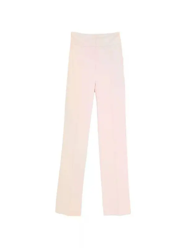 Elisabetta Franchi High-waisted Flared Trousers - Neutrals