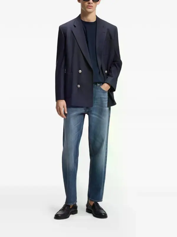Hugo Tapered Leg Five-pocket Jeans