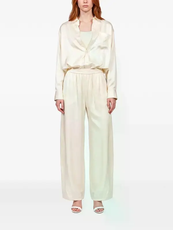 Alexander Wang Pre-styled Cami Top With Shirt - Neutrals