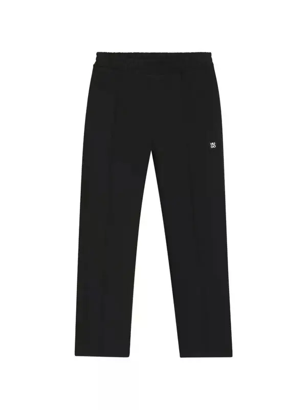 Hugo Relaxed-fit Sweatpants In A Structured Cotton Blend