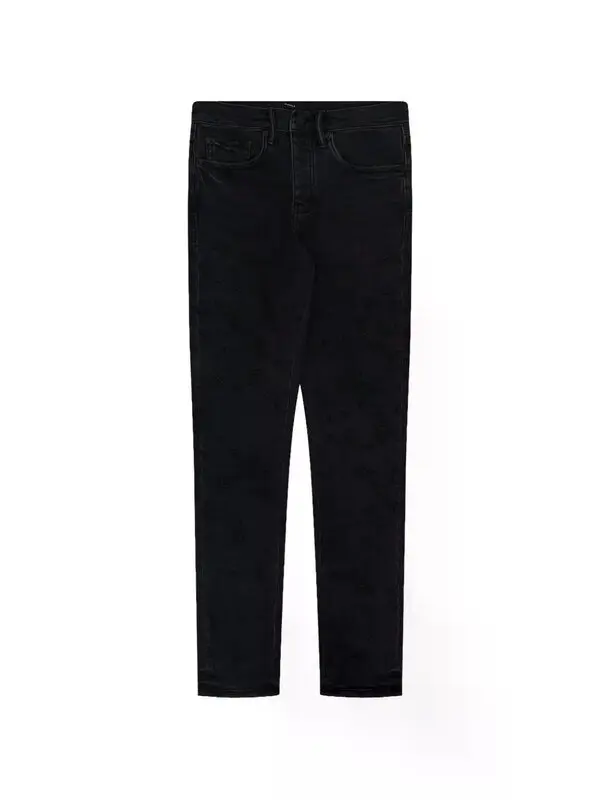 PURPLE BRAND Beaded-embroidery Jeans - Black