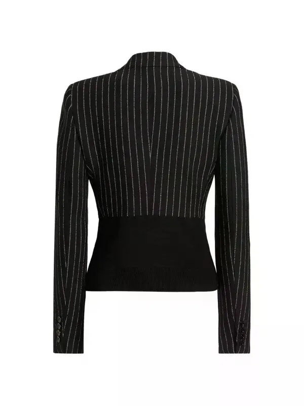 Dolce & Gabbana Turlington Pinstripe Wool Single-breasted Jacket
