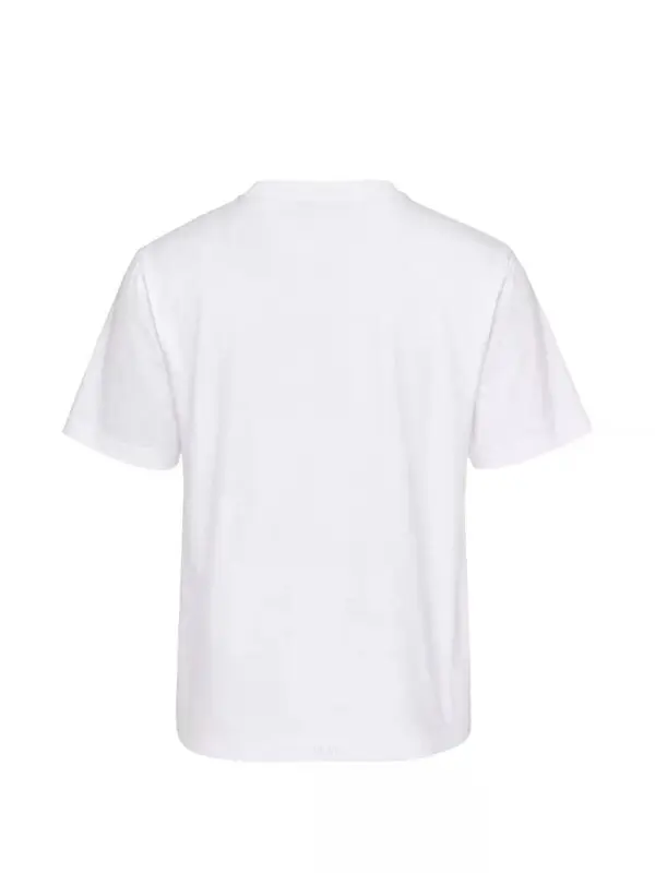 We11Done Lace Logo-print T-shirt