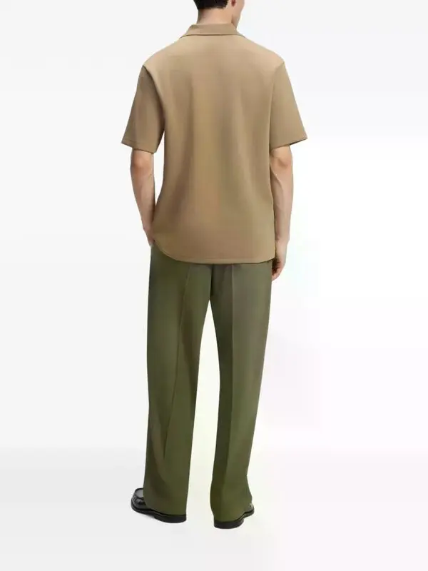 Hugo Logo-patch T-shirt - Brown
