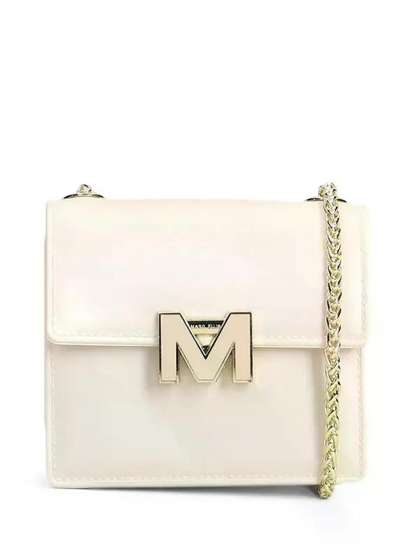 MARC ELLIS Logo-plaque Chain-link Mini Bag - Neutrals