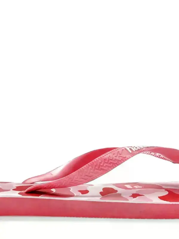 A BATHING APE X Havaianas Camouflage-print Flip-flops