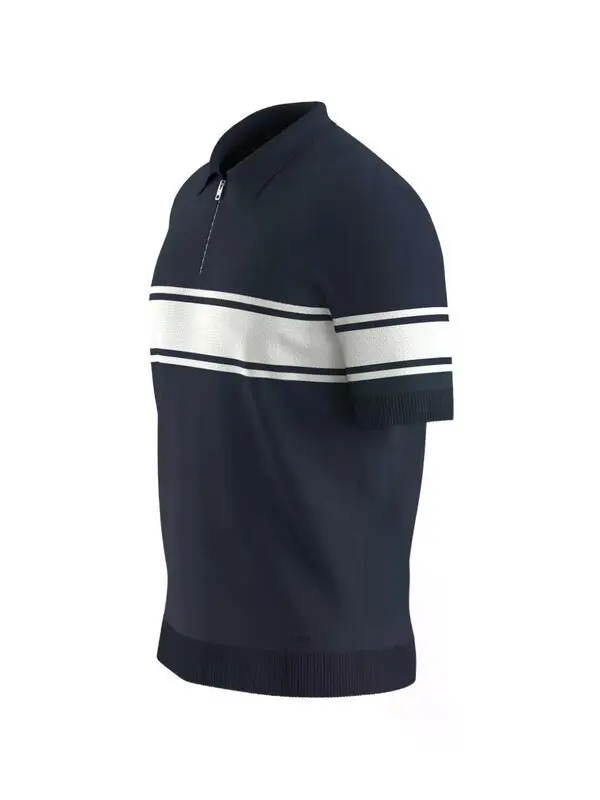 Hugo Printed Stripes Polo Shirt