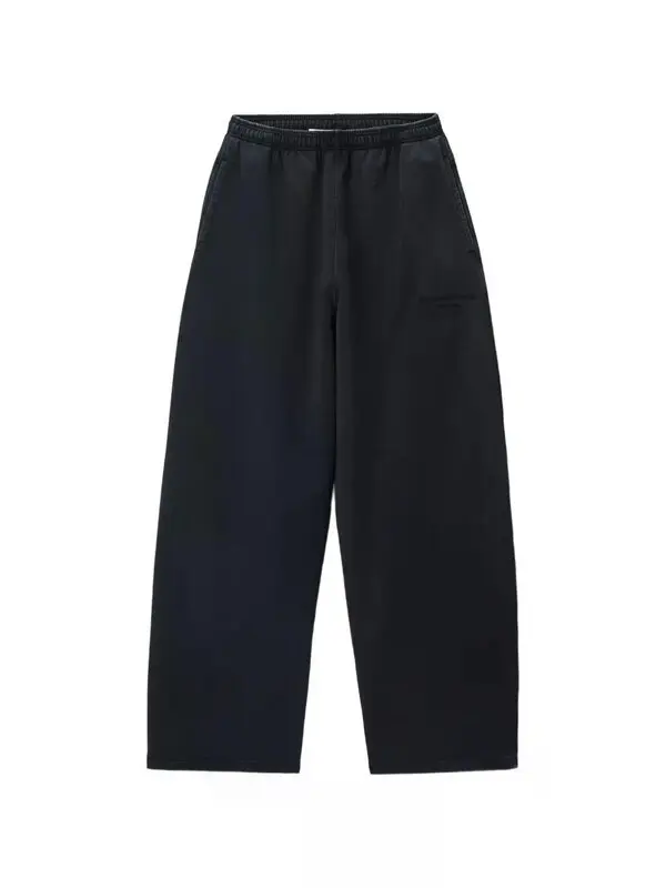 Alexander Wang Logo-embroidered Track Pants - Black