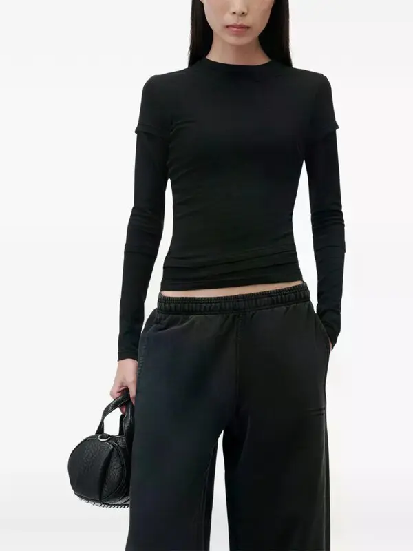 Alexander Wang Logo-embroidered Track Pants