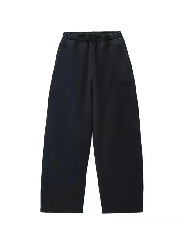 Alexander Wang Logo-embroidered Track Pants - Black