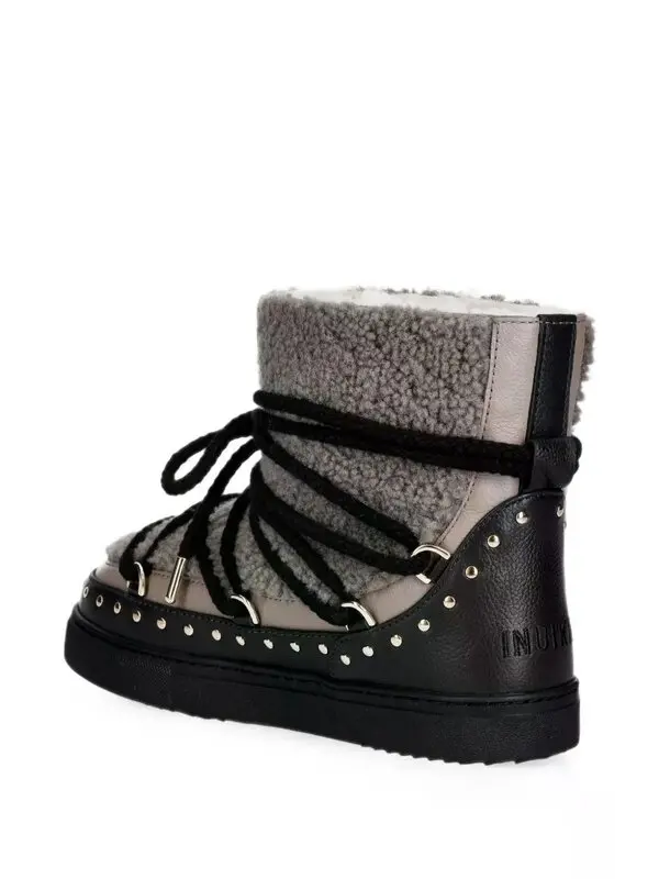 Inuikii Curly Rock Studded Ankle Boots