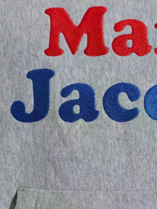 Marc Jacobs Logo-embroidered Cotton Hoodie