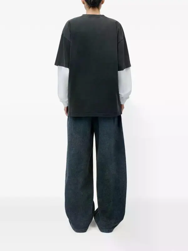 Alexander Wang Short-sleeve T-shirt With Flasher Graphic