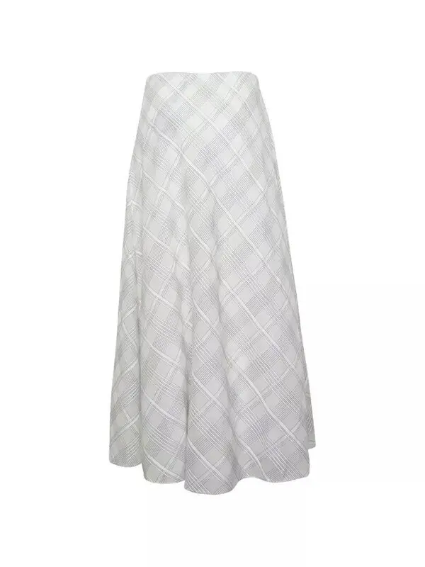 Rag & Bone Plaid-print Maxi Skirt