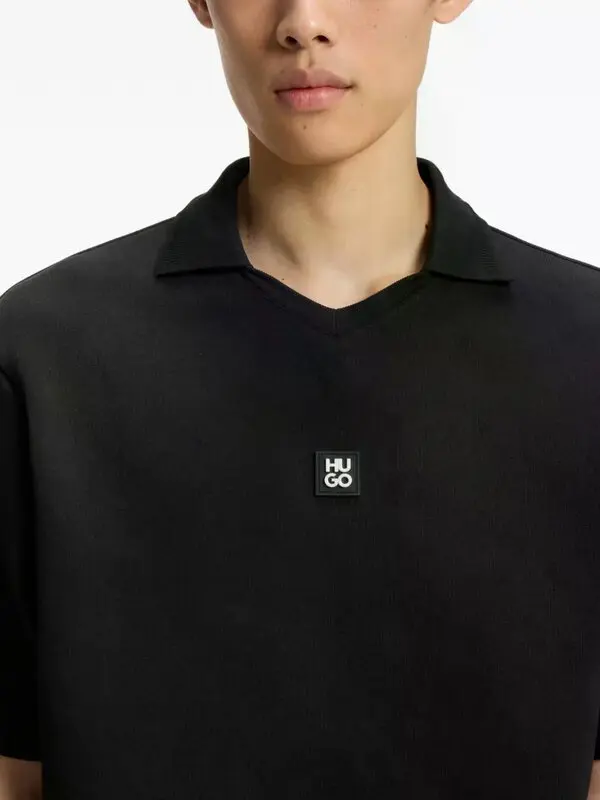 Hugo Logo-patch Polo Shirt