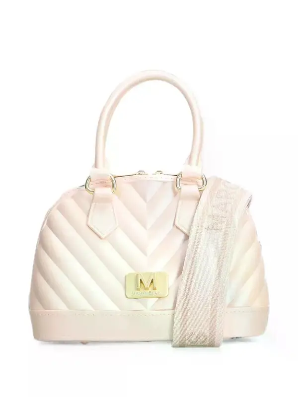 MARC ELLIS Flat Maya Chevron-quilted Mini Bag