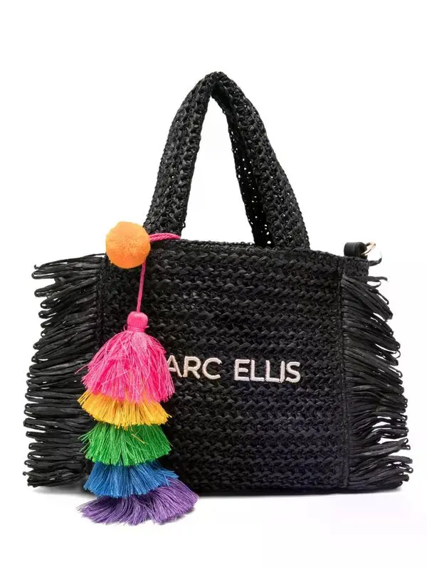 MARC ELLIS Buby Fringe-trim Tote Bag