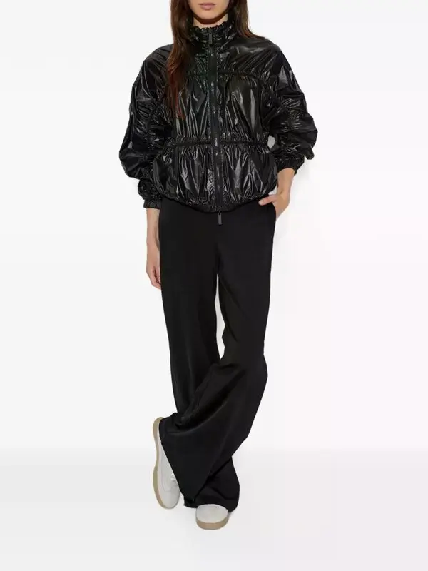 Emporio Armani Ruched Zip-up Jacket
