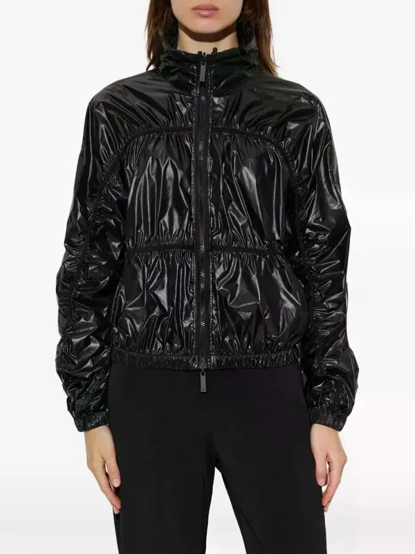 Emporio Armani Ruched Zip-up Jacket