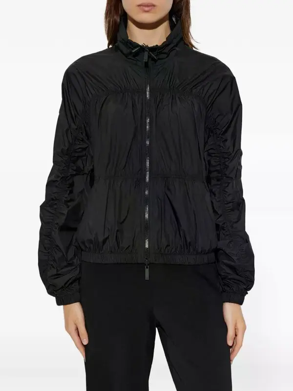 Emporio Armani Ruched Zip-up Jacket