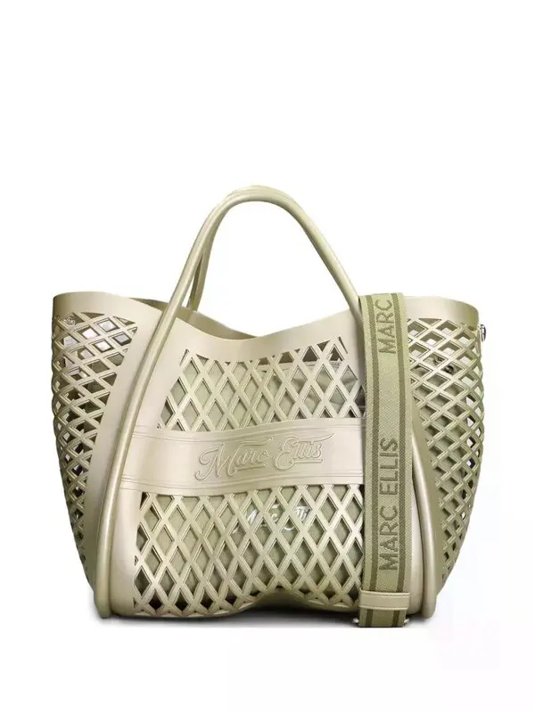 MARC ELLIS Flat Buby Cut-out Logo-embossed Tote Bag