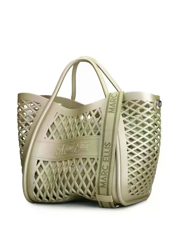 MARC ELLIS Flat Buby Cut-out Logo-embossed Tote Bag