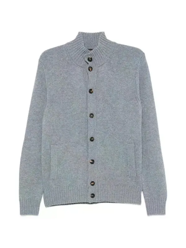 ZANONE Button-up High-neck Cardigan