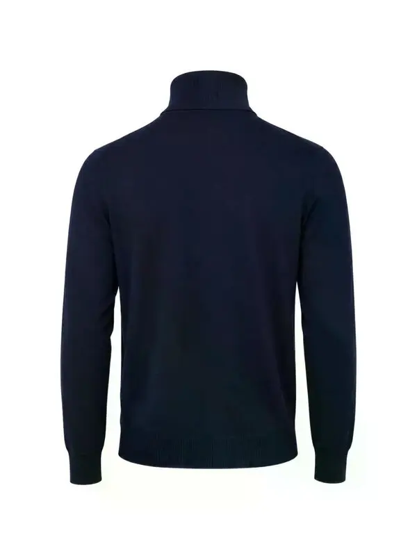 FRANZESE COLLECTION Ribbed Turtleneck Sweater