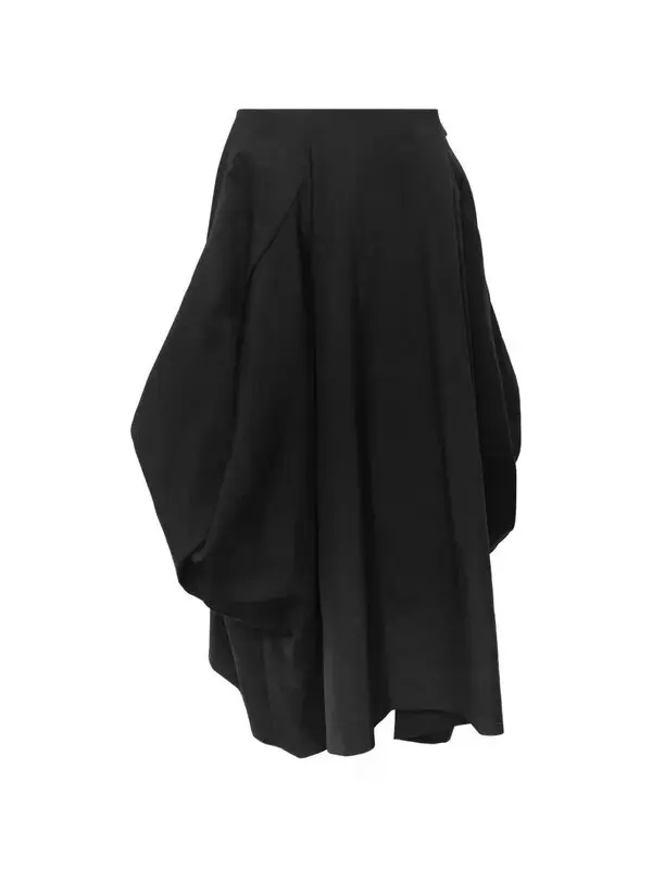 Comme Des Garçons Voluminous Pleated Midi Skirt
