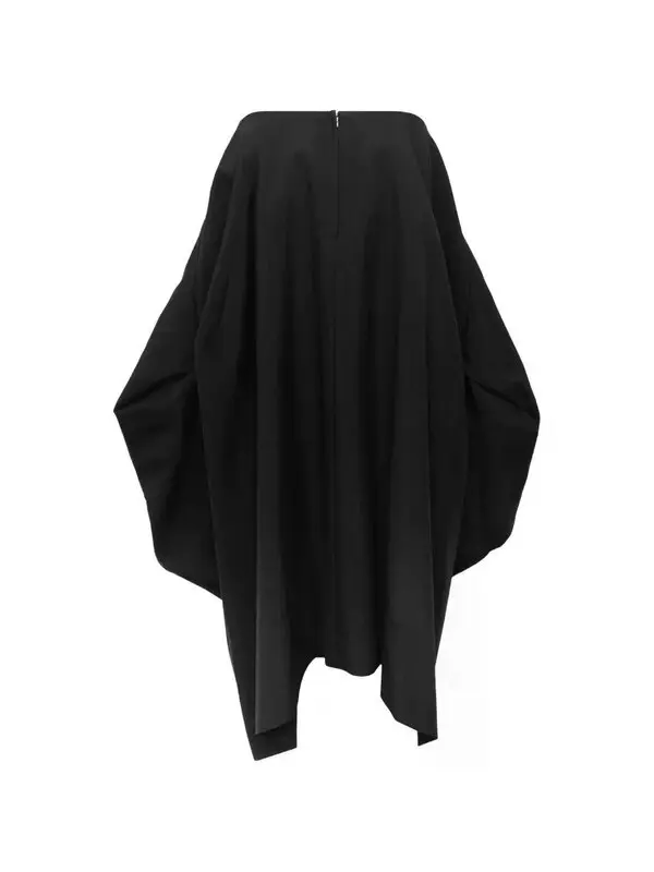 Comme Des Garçons Voluminous Pleated Midi Skirt