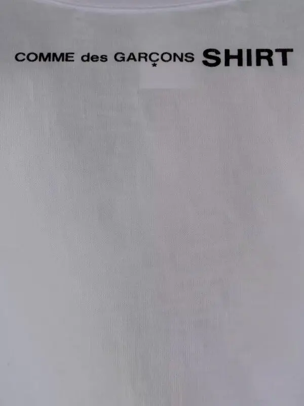 Comme Des Garçons Slogan-print T-shirt
