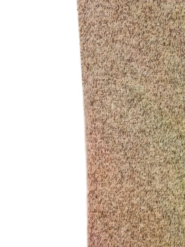 Soft Goat Marled Knitted Scarf