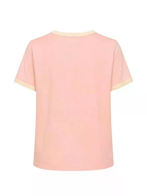 MOTHER Lil Goodie Ringer Crew Neck T-shirt