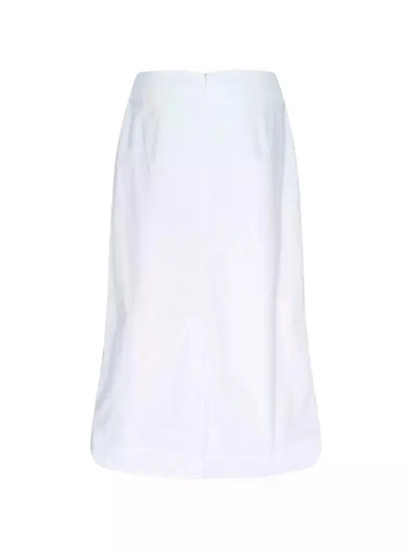 Simone Rocha Rosette-embellished A-line Midi Skirt