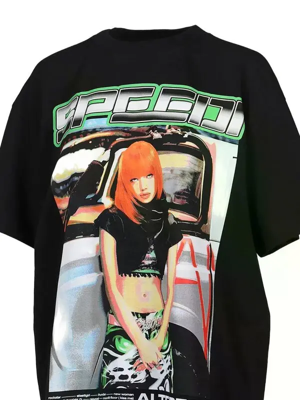 ALTER EGO X Lisa Speedi Graphic-print T-shirt