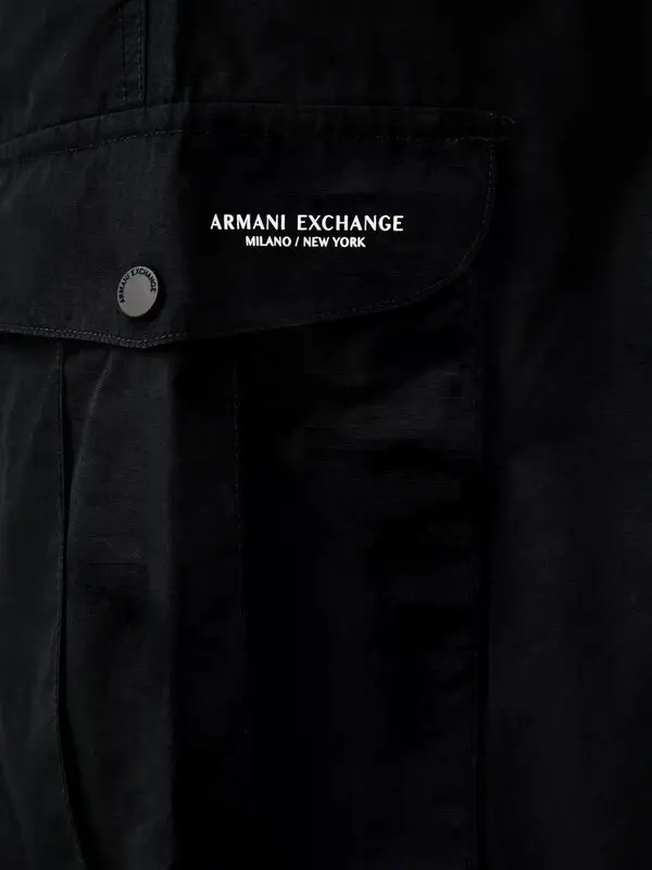 Armani Exchange Cargo Trousers With Elasticated Waist