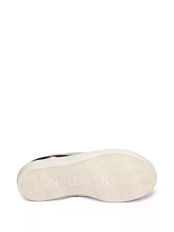 Inuikii Suede Shearling-trim Sneakers