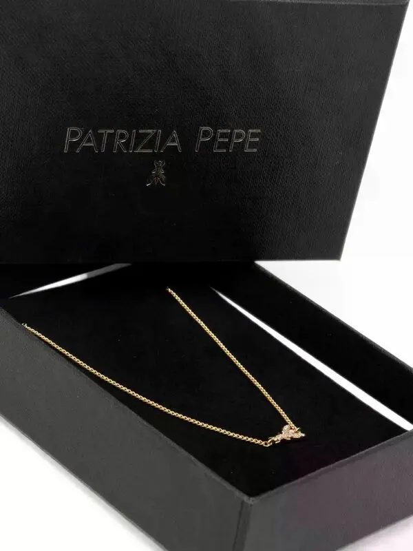 Patrizia Pepe Fly Crystal-embellished Necklace
