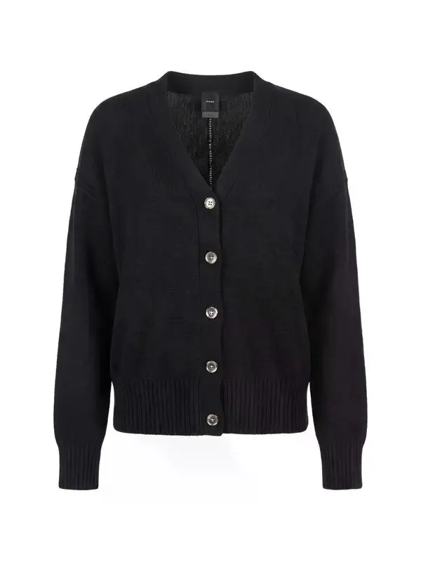 Pinko Button-fastening Knitted Cardigan