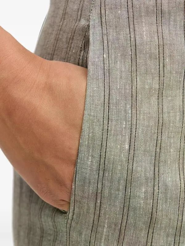 Sisley Pinstriped Tailored Trousers