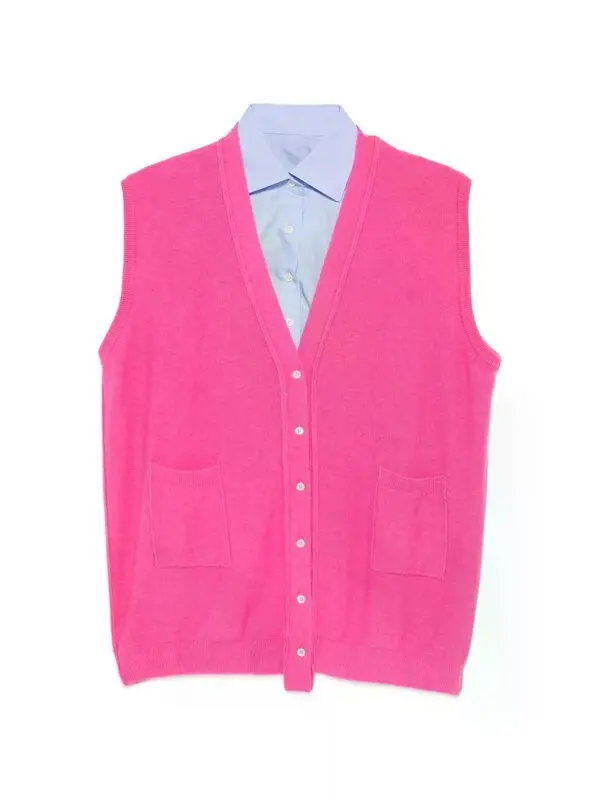 MAISON JEJIA Button-up Knit Gilet