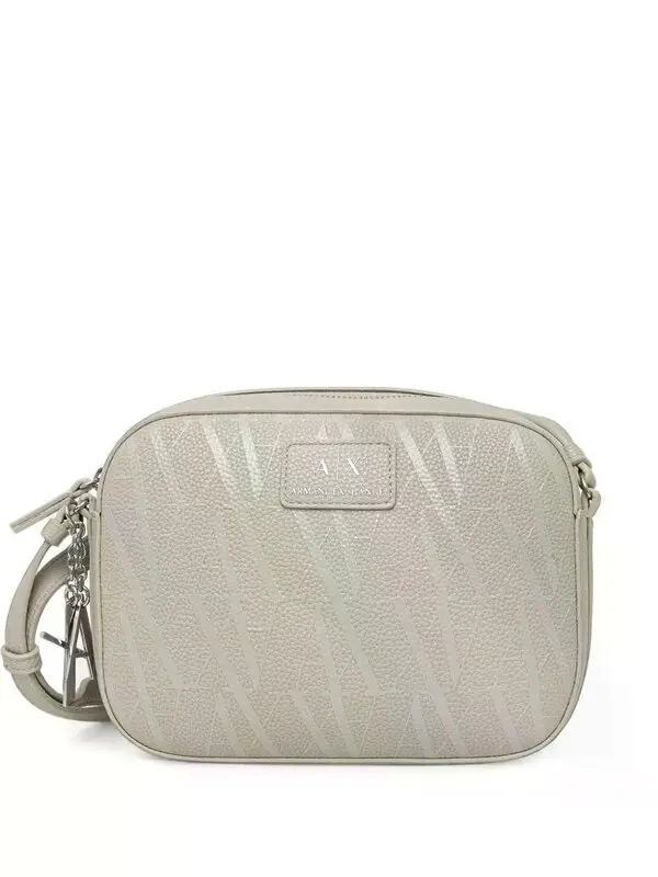 Armani Exchange Logo-print Cross Body Bag - Grey