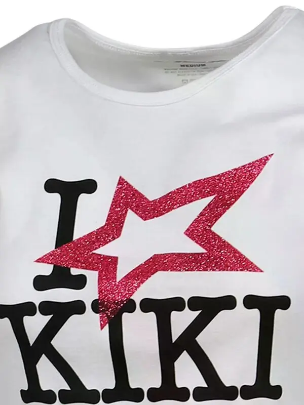 ALTER EGO Lisa Logo-print Cropped T-shirt