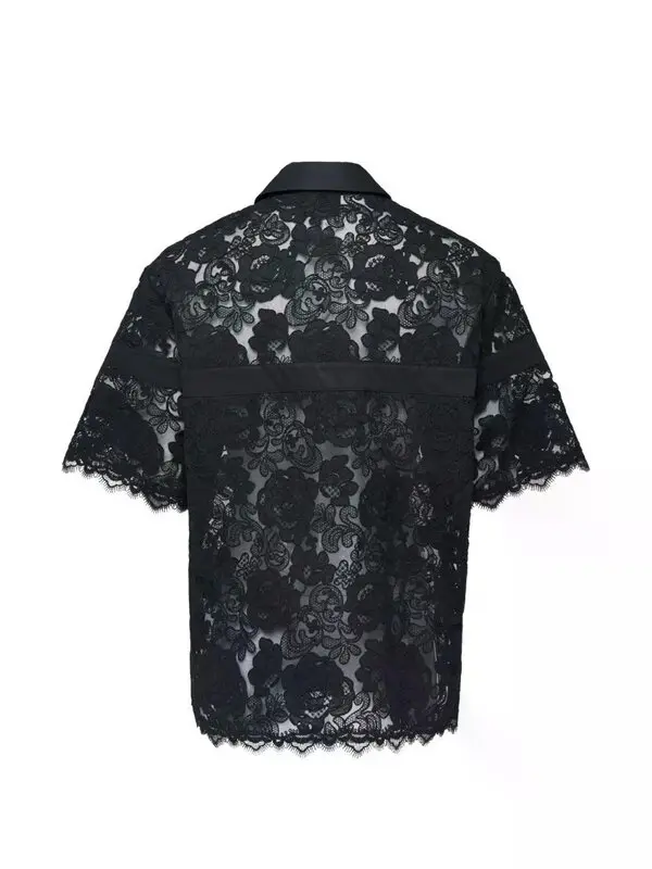 Simone Rocha Floral-lace Shirt