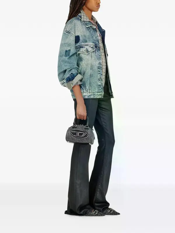 DIESEL® 1973 D-partt Coated High Waist Bootcut Jeans