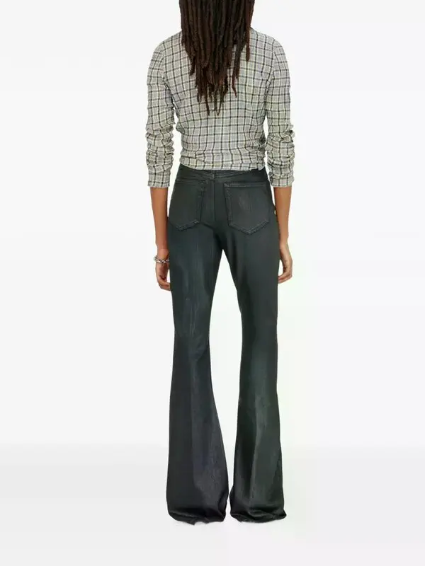 DIESEL® 1973 D-partt Coated High Waist Bootcut Jeans