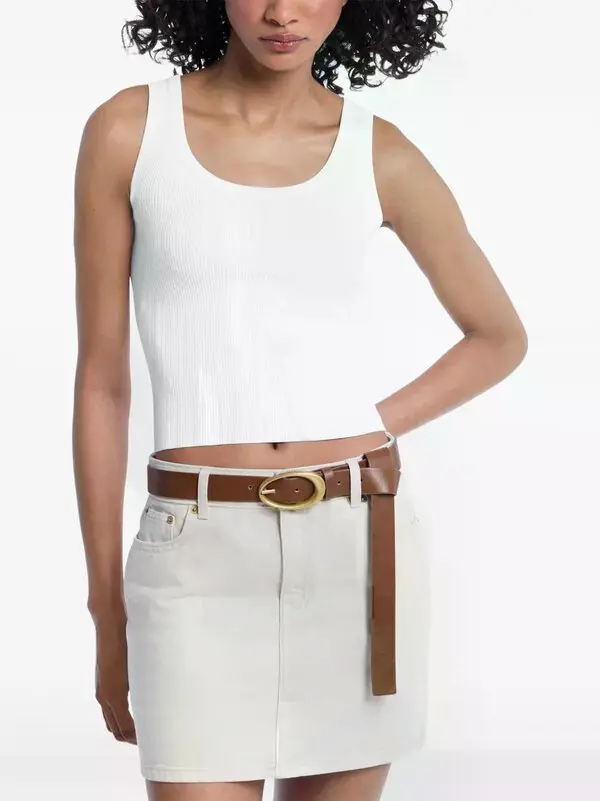 Michael Kors Viscose-blend Knit Camisole Top