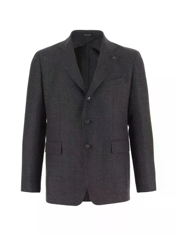 Tagliatore Houndstooth Wool Blazer